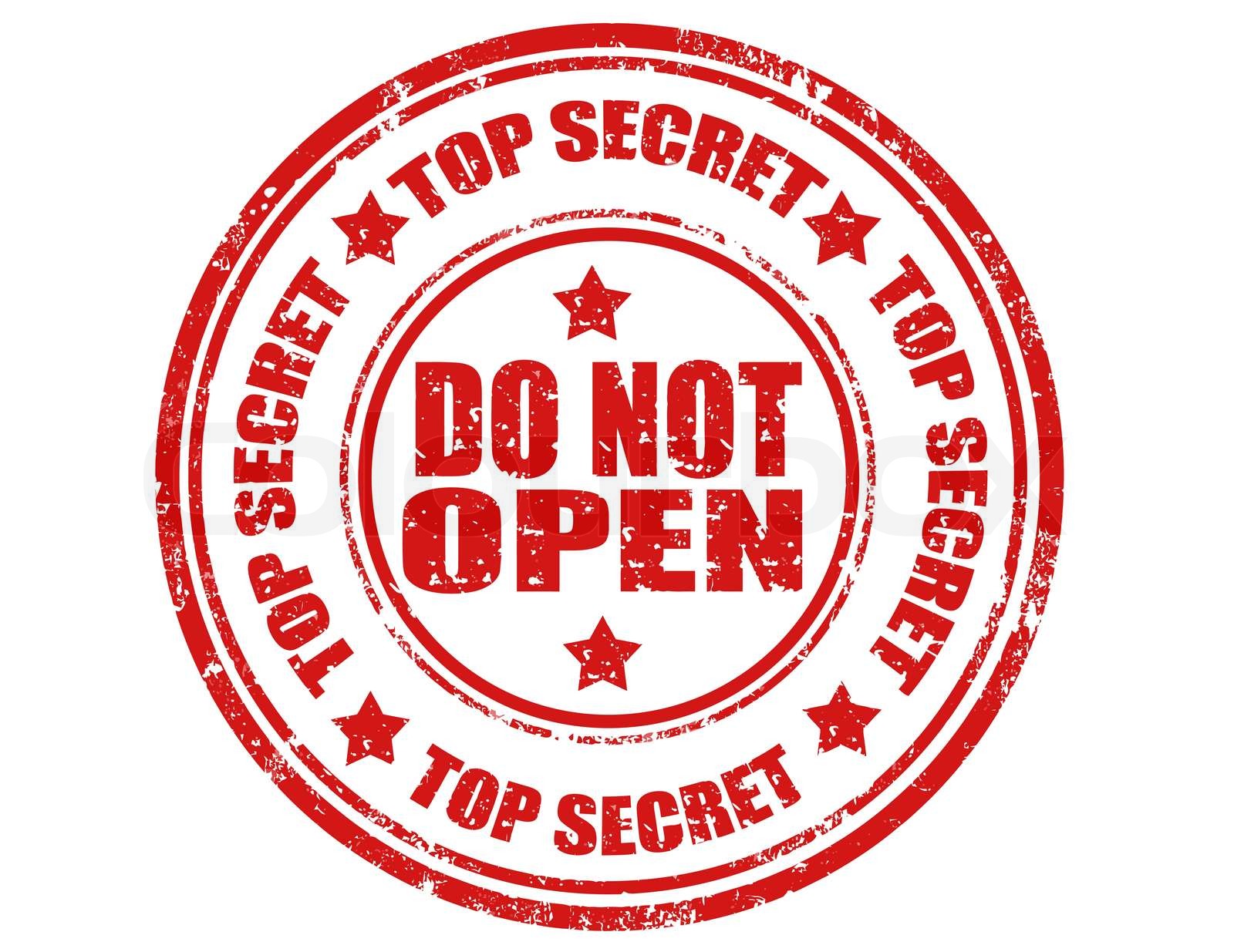 Top Secret-stamp | Stock vector | Colourbox