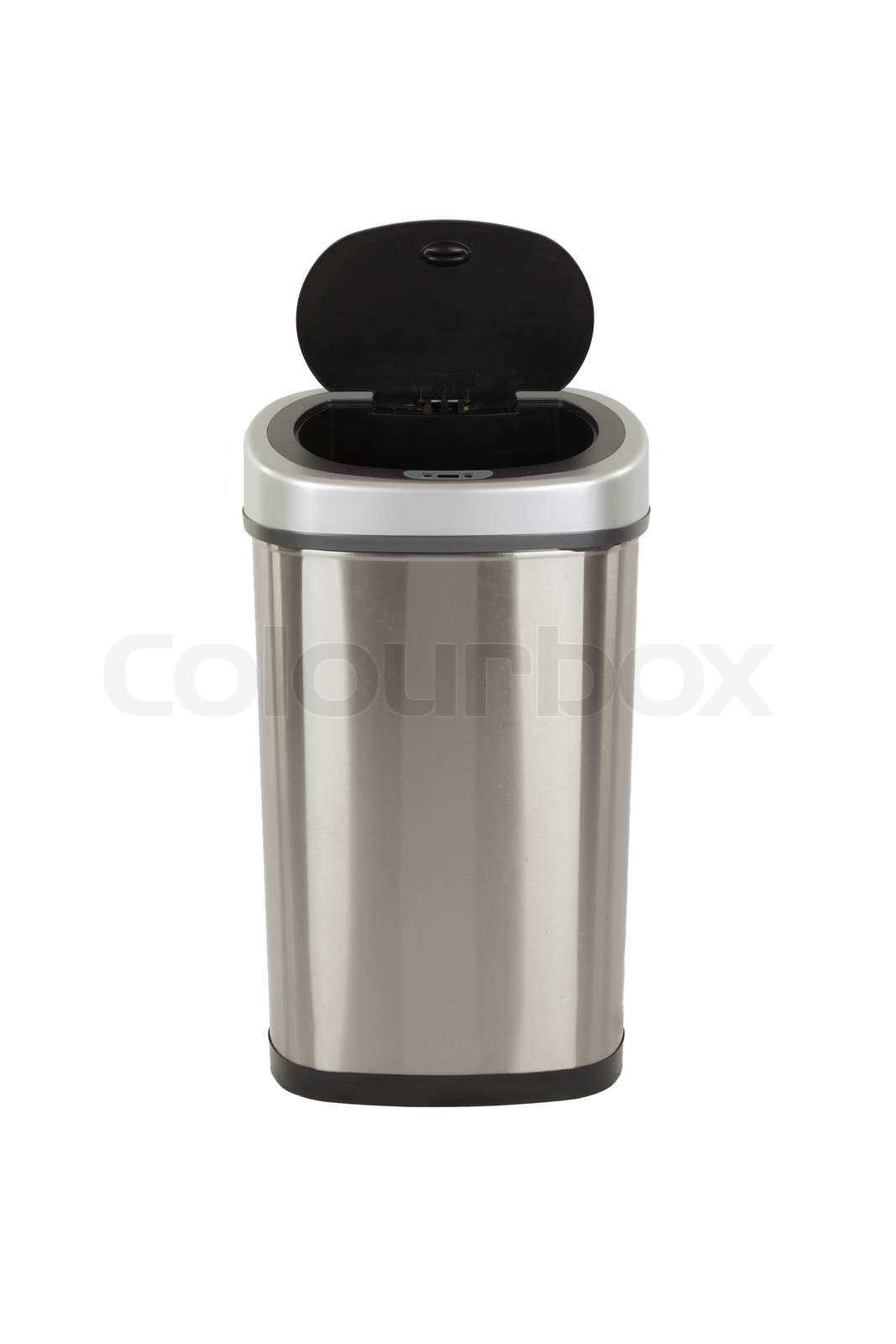 Open trash can | Stock image | Colourbox