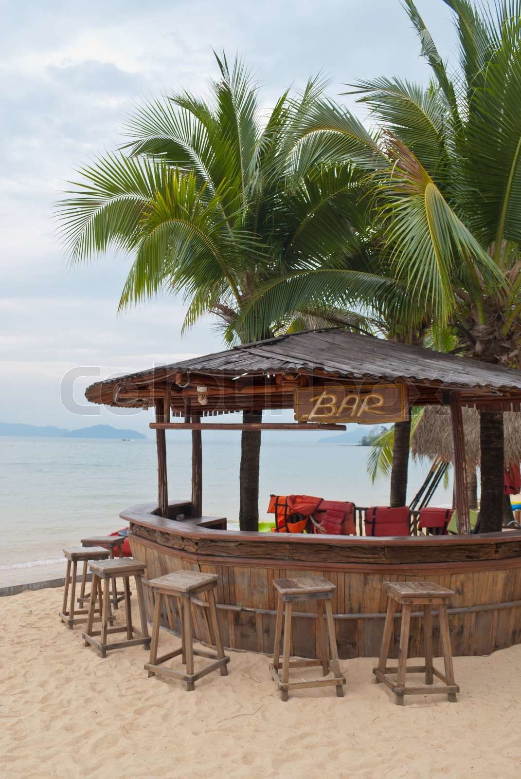 Beach bar | Stock image | Colourbox