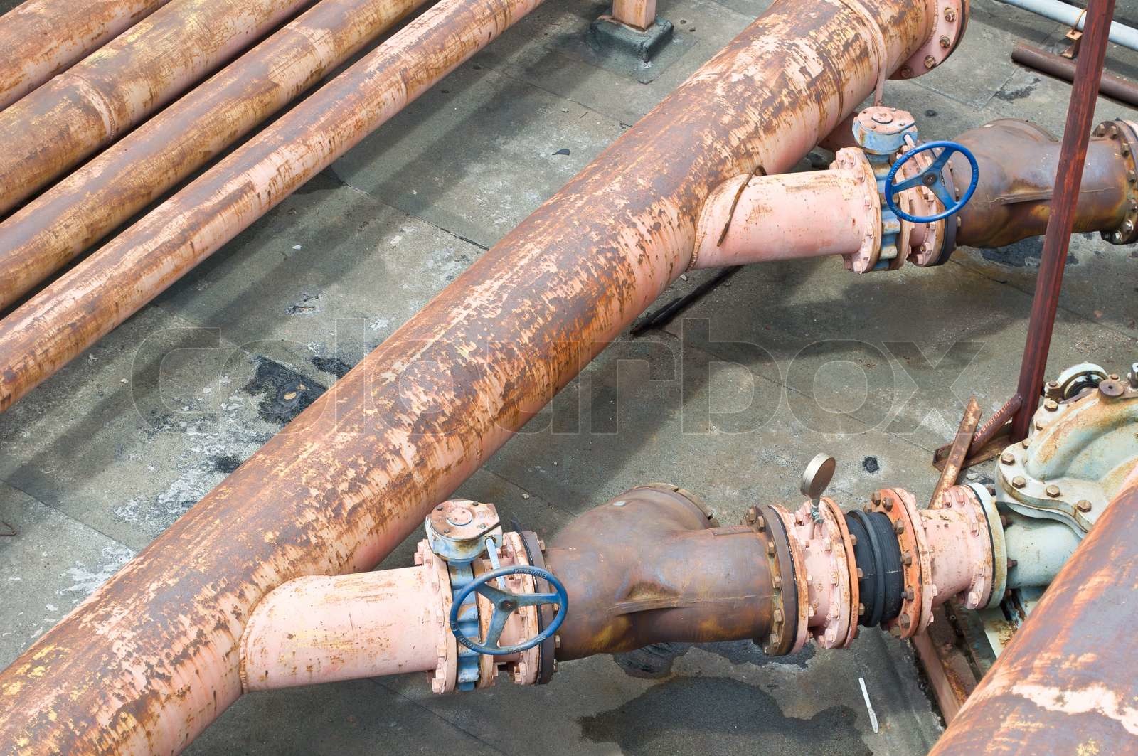 Old pipe | Stock image | Colourbox