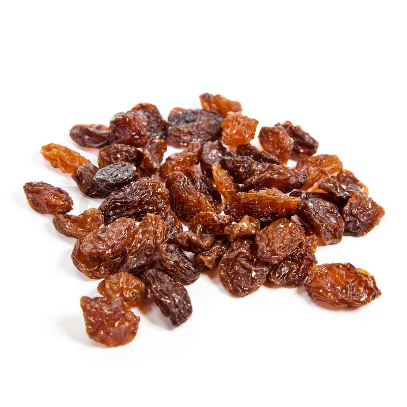 Rosinen auf weißem Hintergrund | Stock Bild | Colourbox