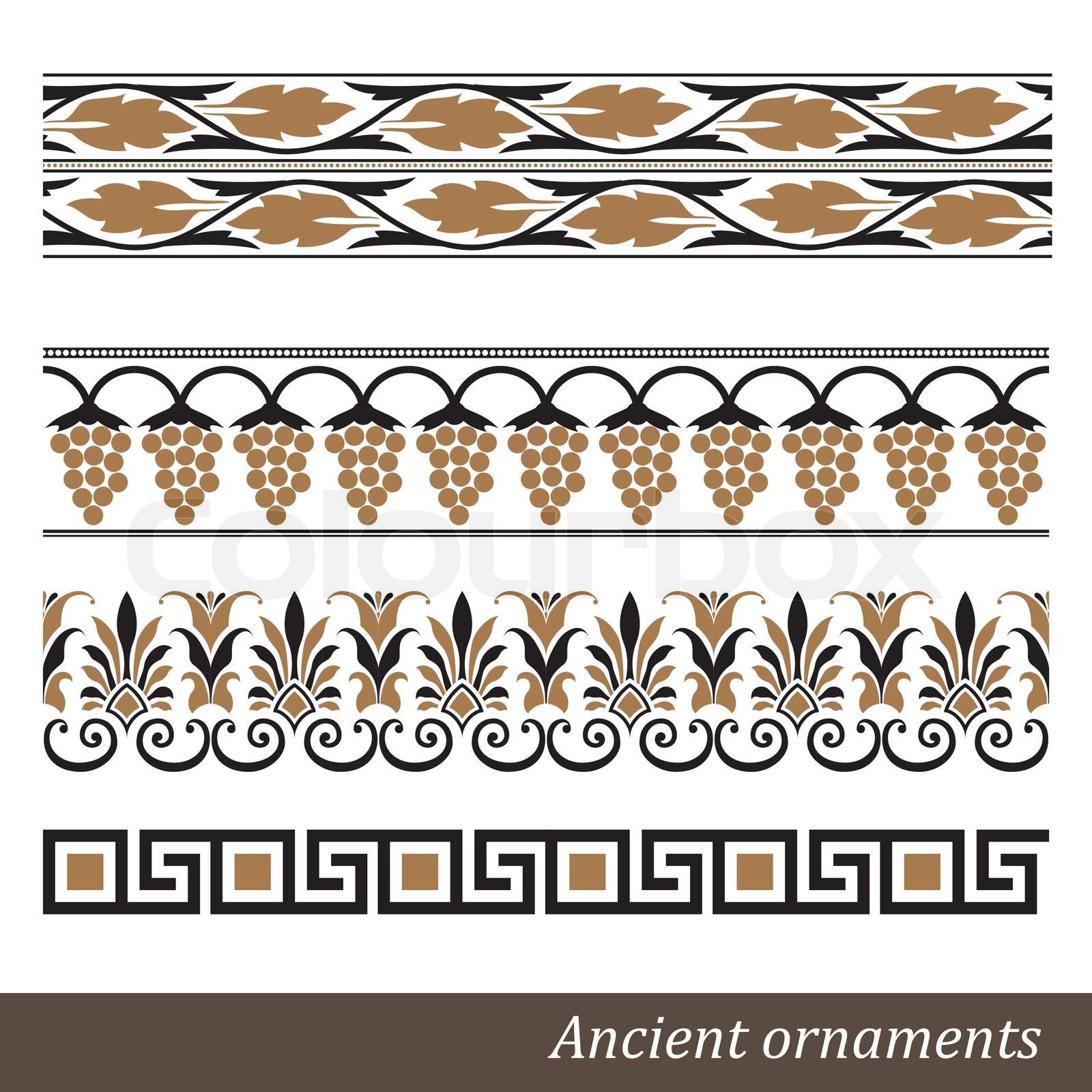 Greek ornament | Stock vector | Colourbox