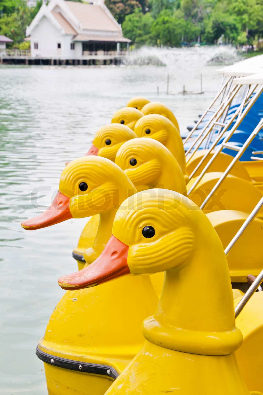 duck look-alike boat | Stock image | Colourbox