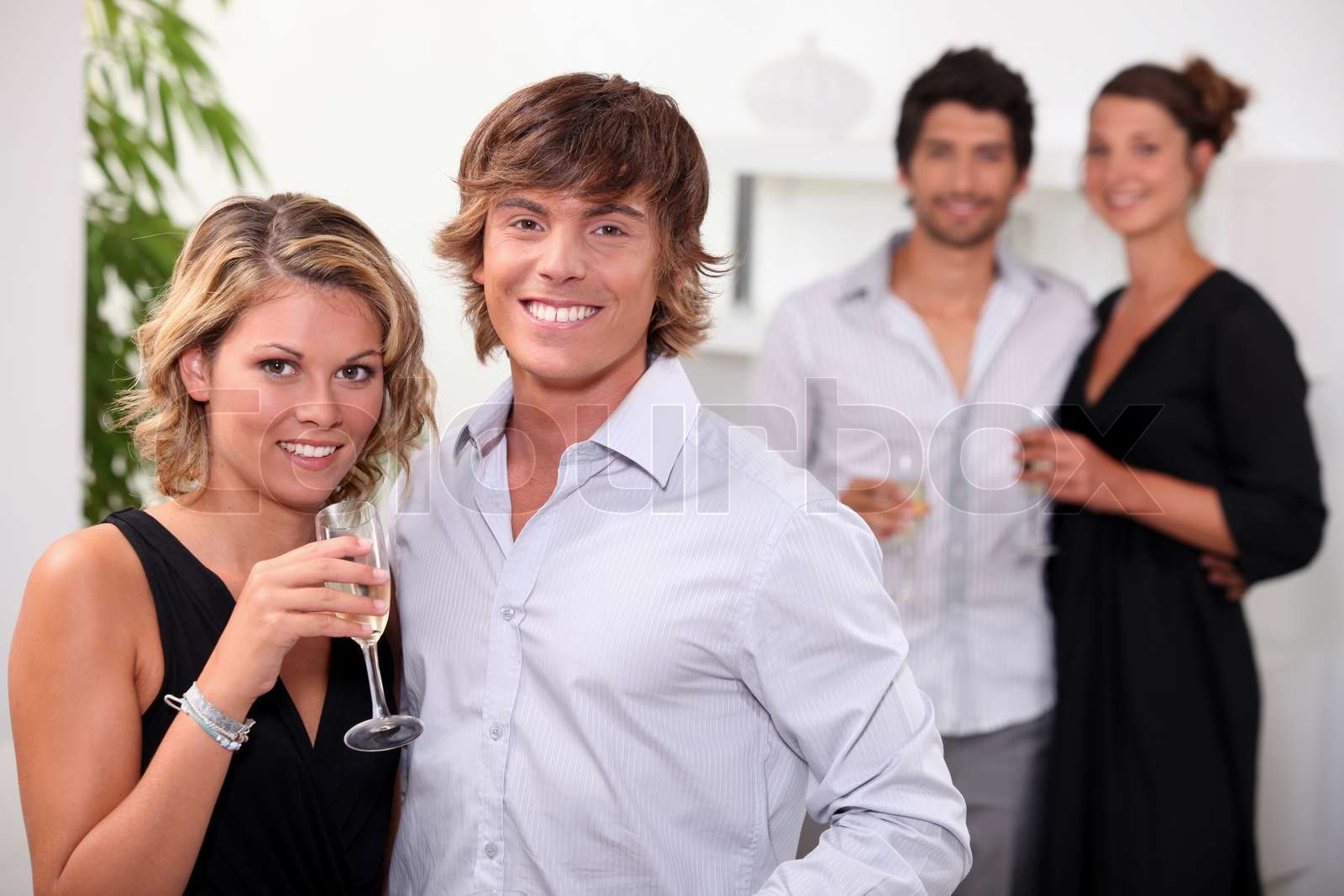 Party partners | Stock image | Colourbox