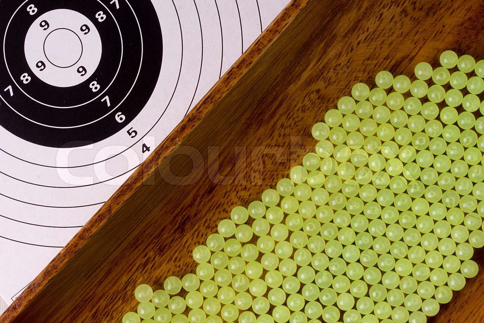 Plastic bullets | Stock image | Colourbox