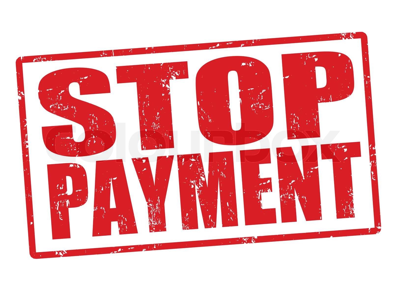 Stop Payment Stamp Stock Vector Colourbox stop-payment-stamp-stock-vector-colourbox