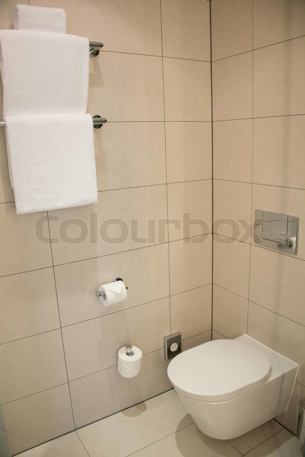 Moderne WC im Bad | Stock Bild | Colourbox
