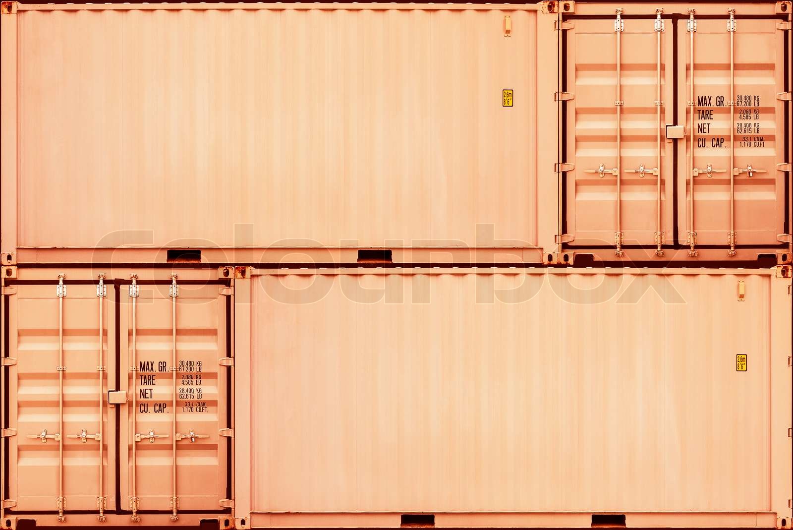Gray container | Stock image | Colourbox