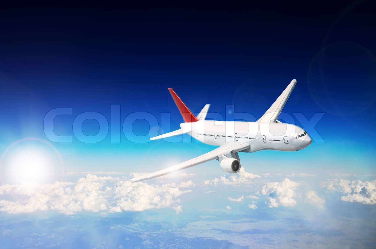 Flugzeug | Stock Bild | Colourbox