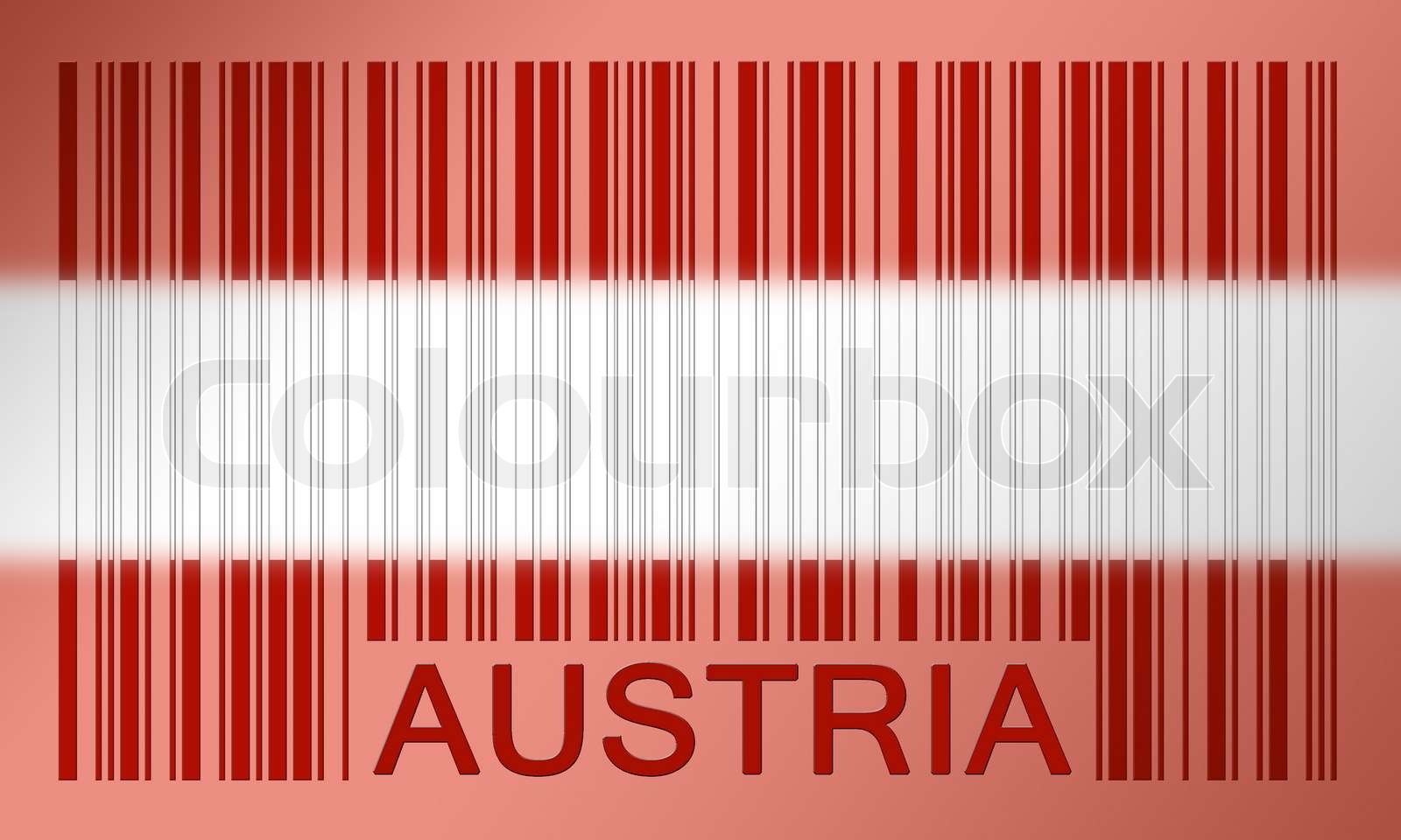 Barcode flag | Stock image | Colourbox
