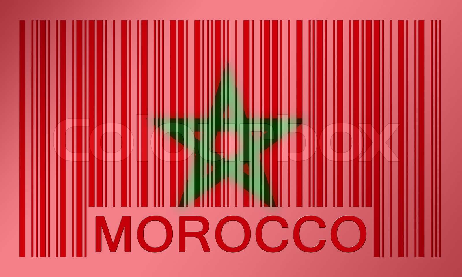 Barcode flag | Stock image | Colourbox