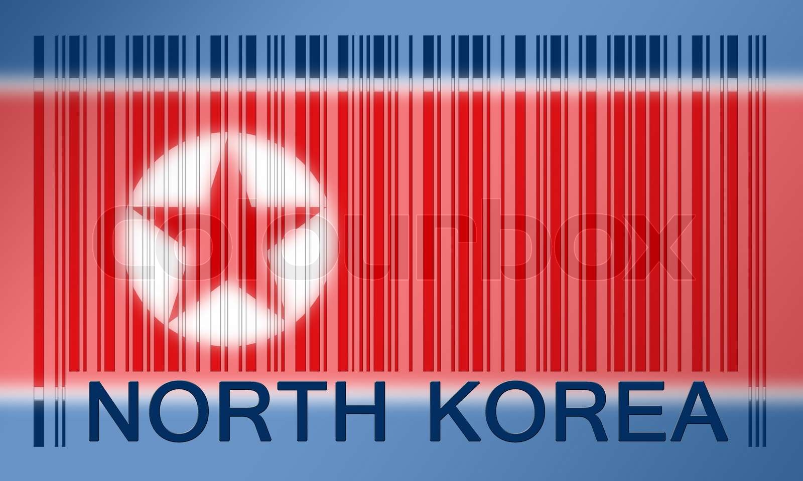 Barcode flag | Stock image | Colourbox