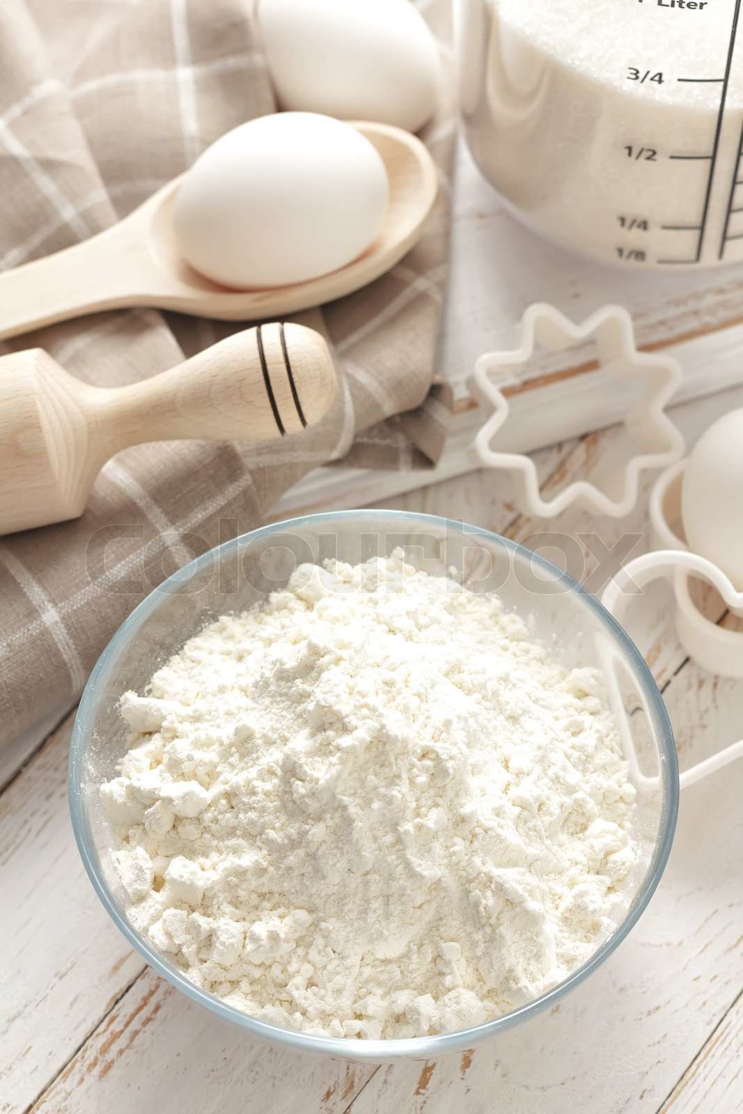 Flour | Stock image | Colourbox