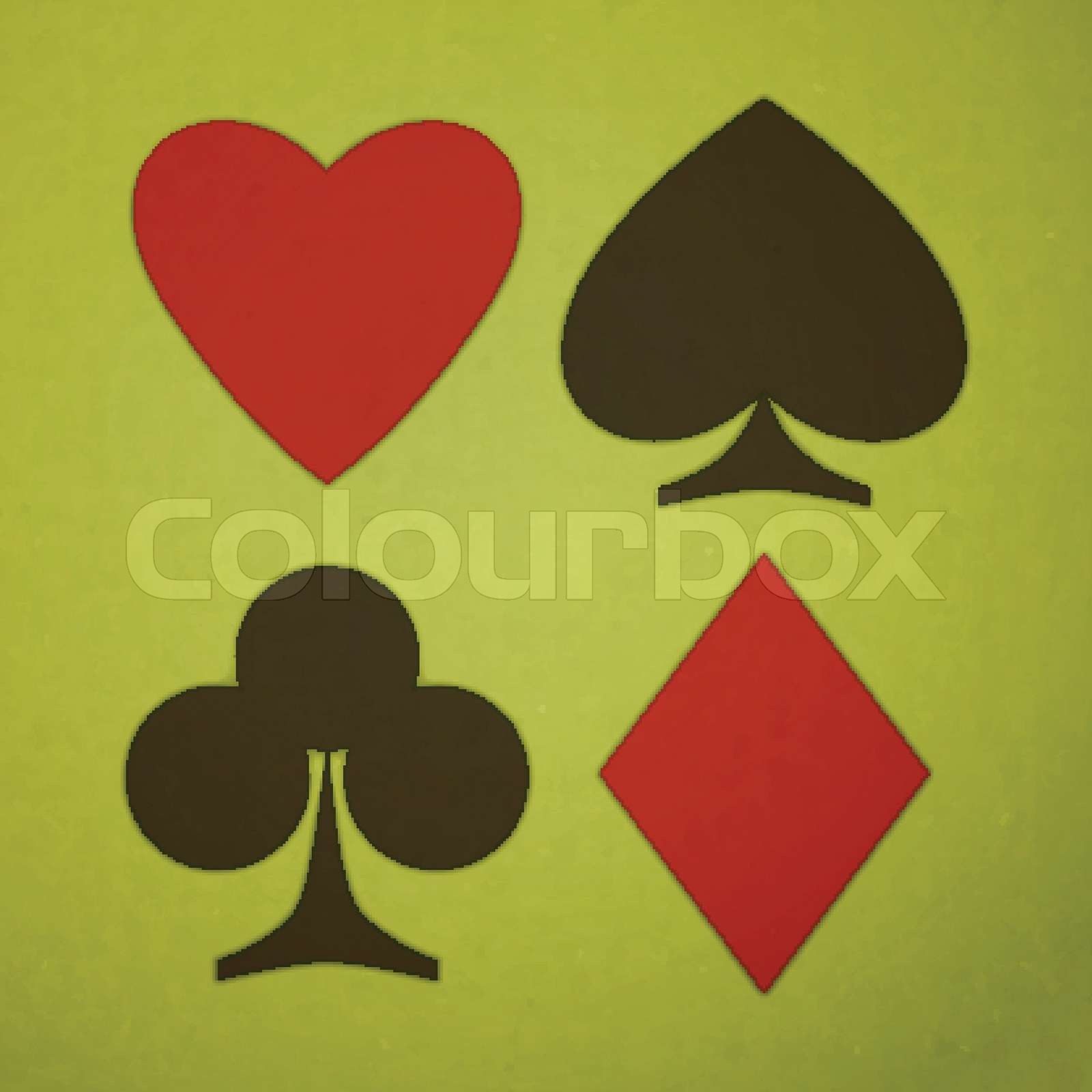 Karten Symbol | Stock-Vektor | Colourbox