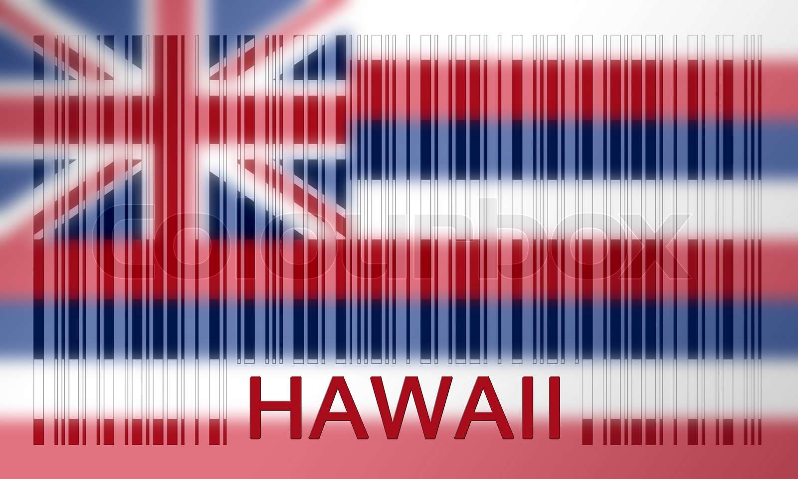 Barcode flag | Stock image | Colourbox