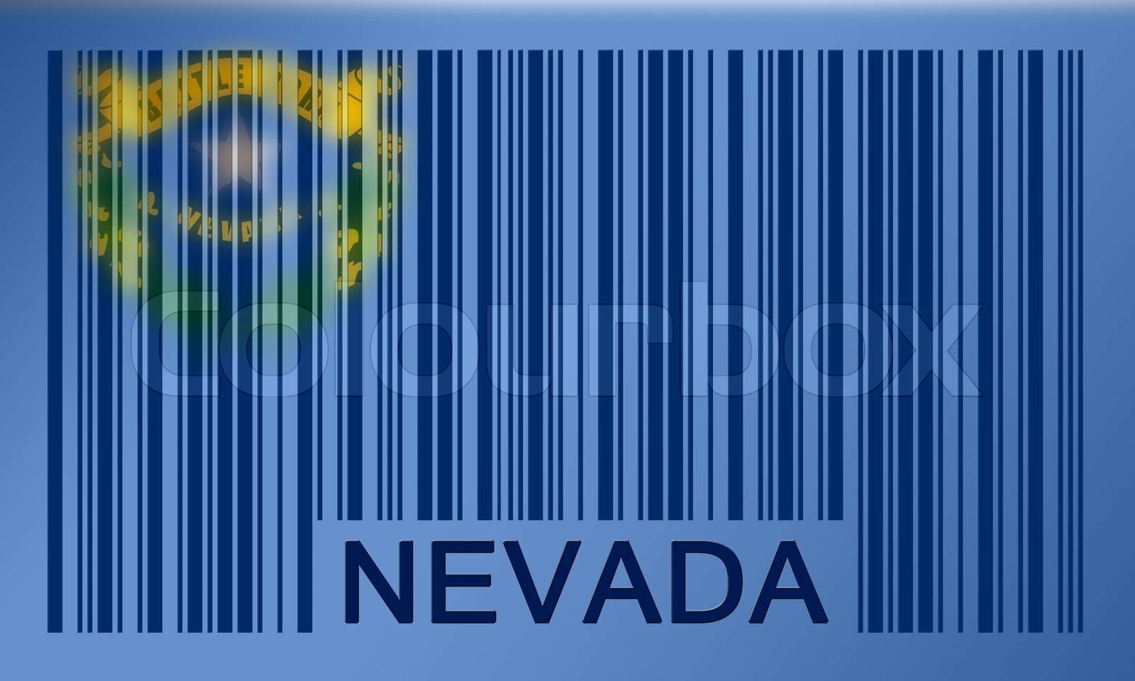 Barcode flag | Stock image | Colourbox