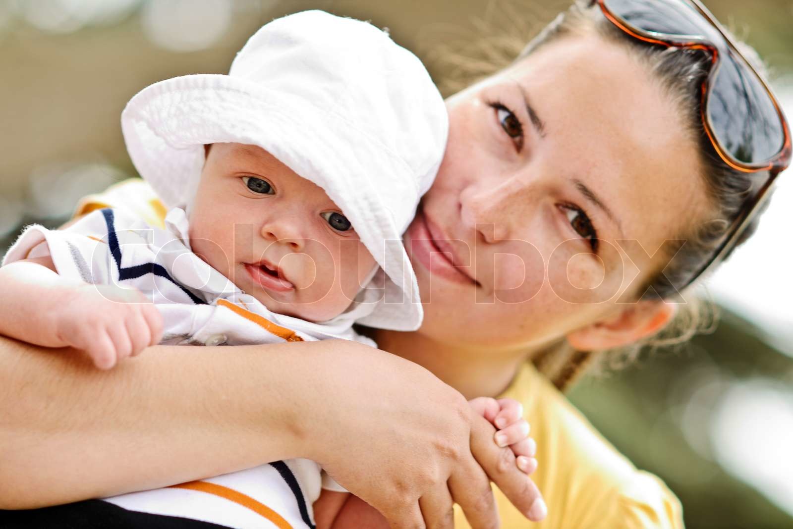 mother and son | Stock image | Colourbox