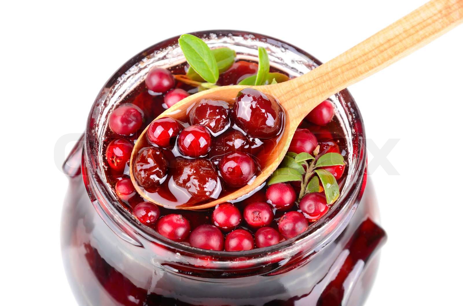 Cowberry jam | Stock image | Colourbox