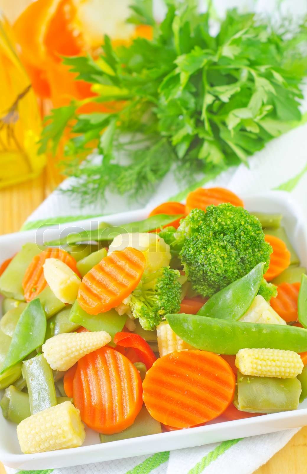 raw vegetables, mix vegetables | Stock image | Colourbox