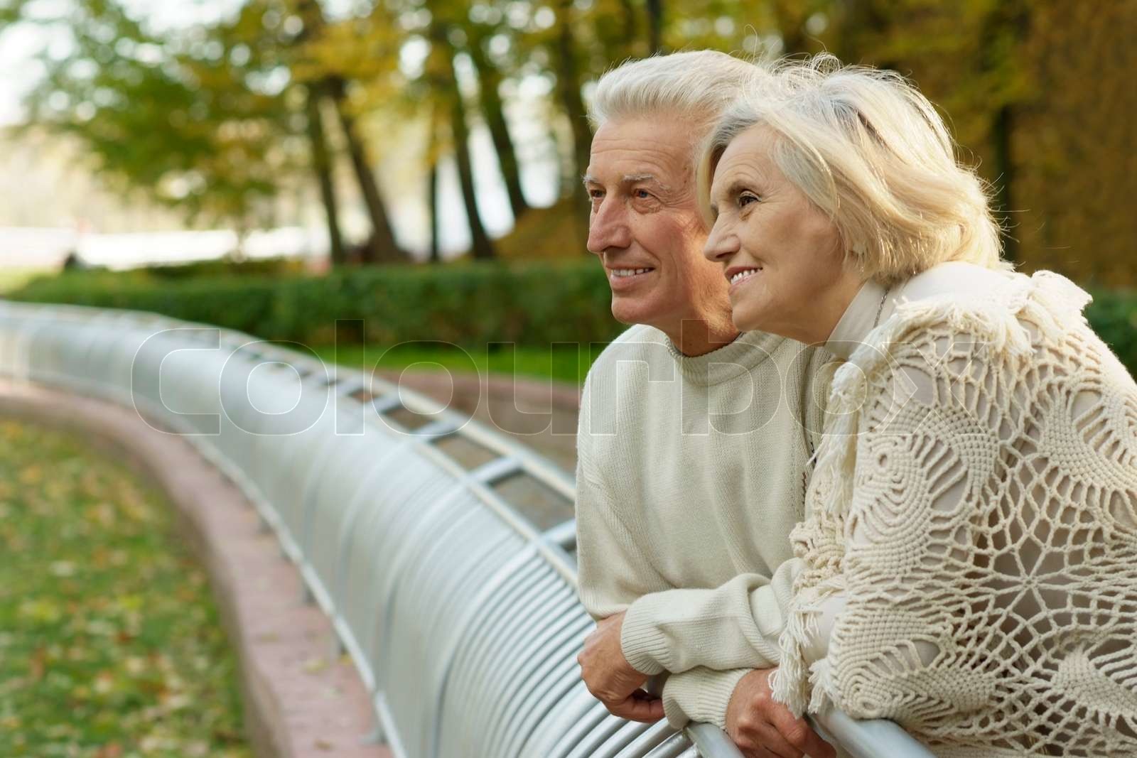Portrait older couple | Stock image | Colourbox