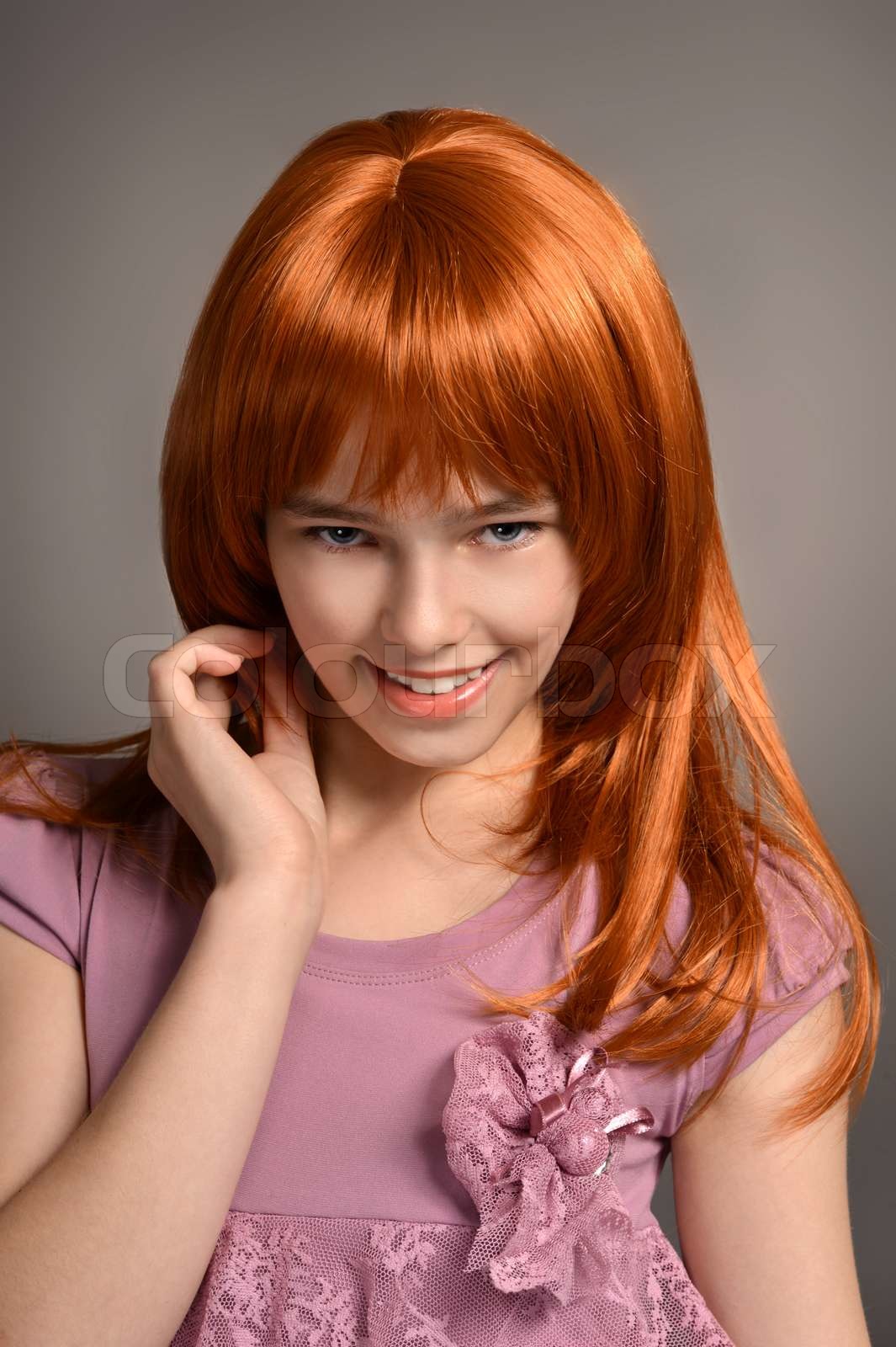 cute Teenager-Mädchen | Stock Bild | Colourbox