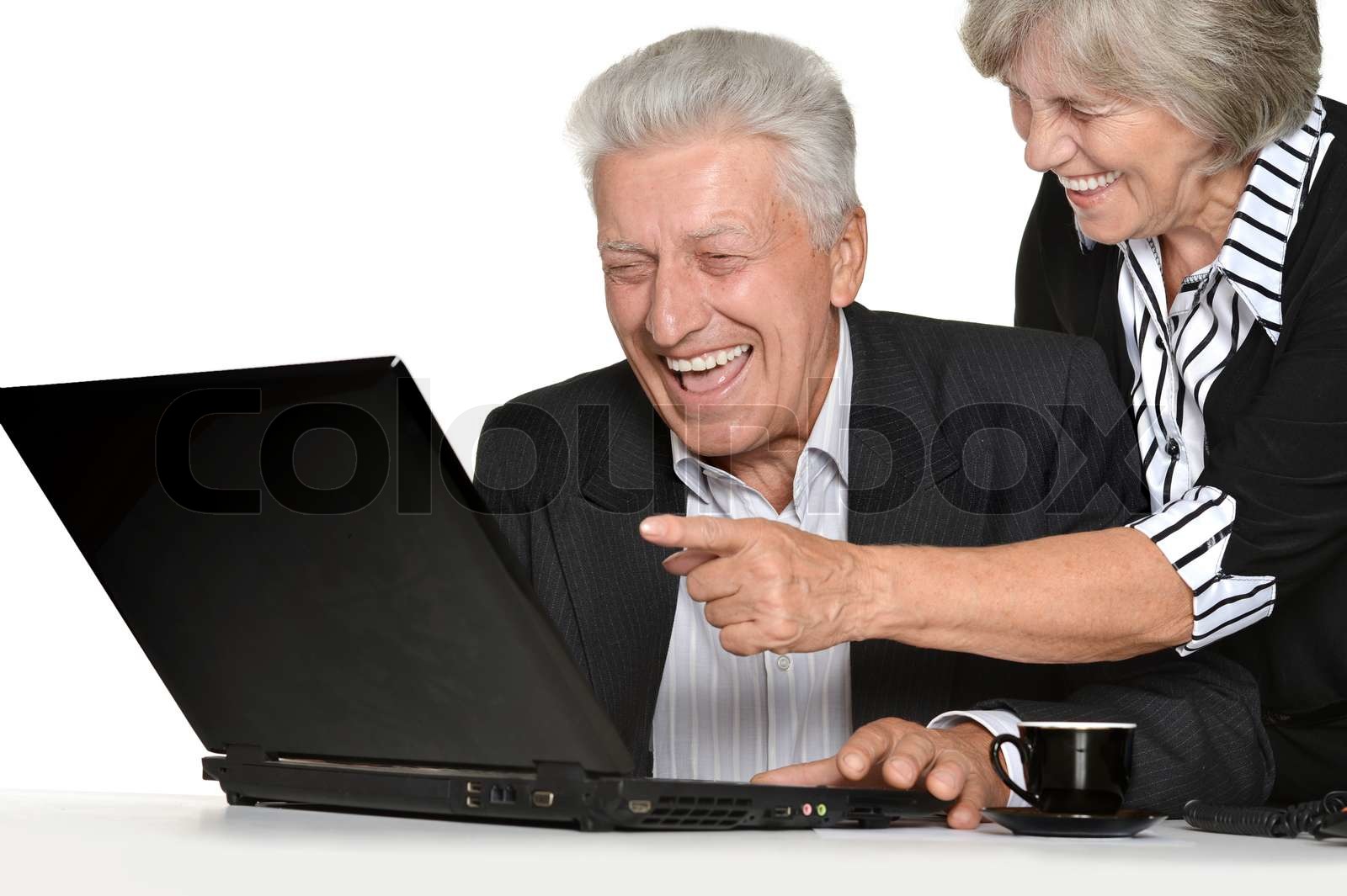 portrait of mature people | Stock image | Colourbox