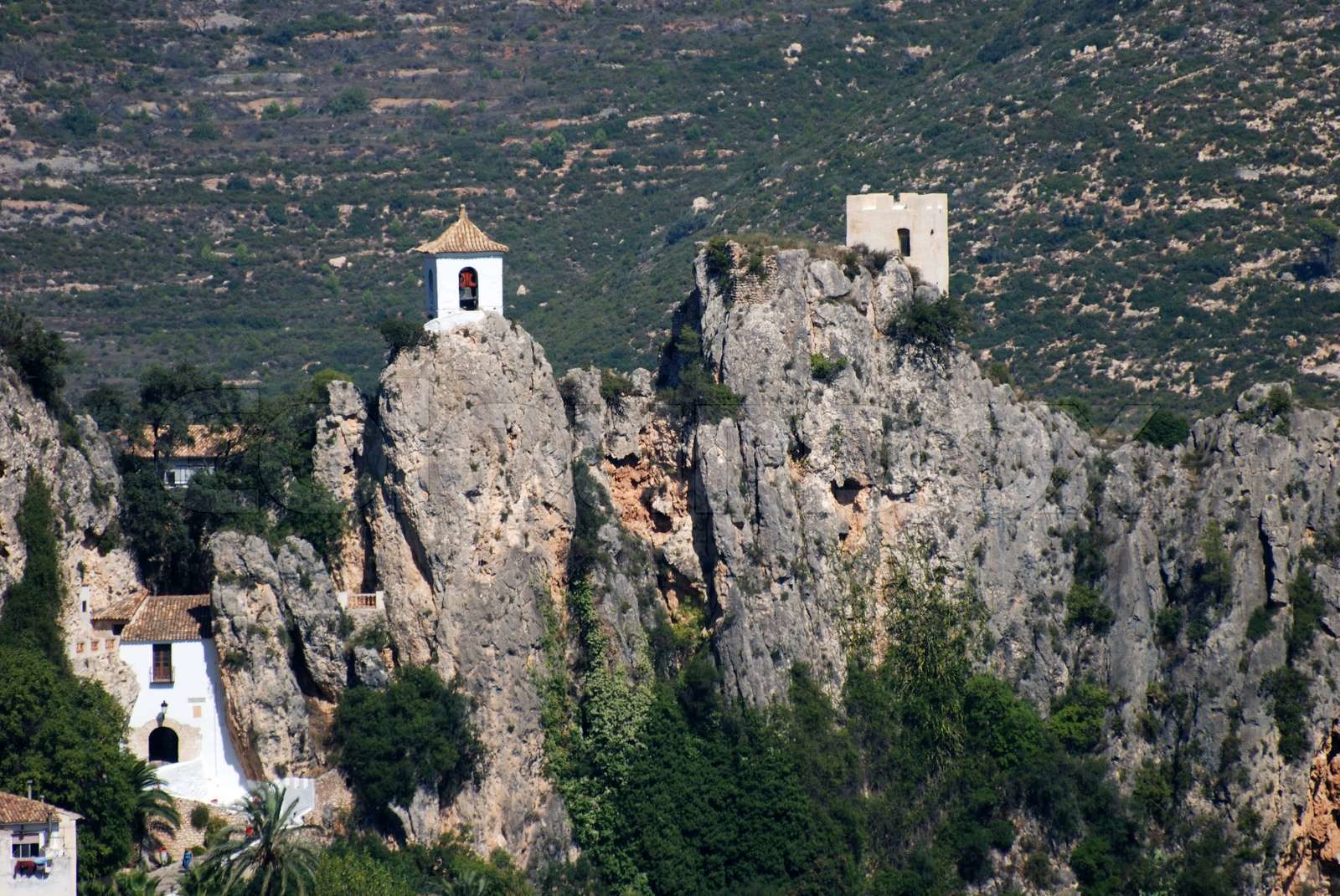 Castle Guadalest in Spain | Stock image | Colourbox