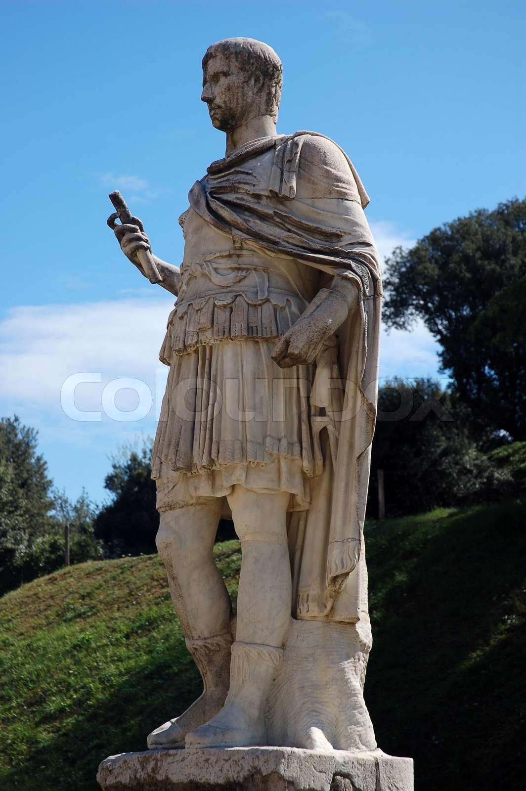 Ancient roman statue in Florence, Italy | Stock image | Colourbox