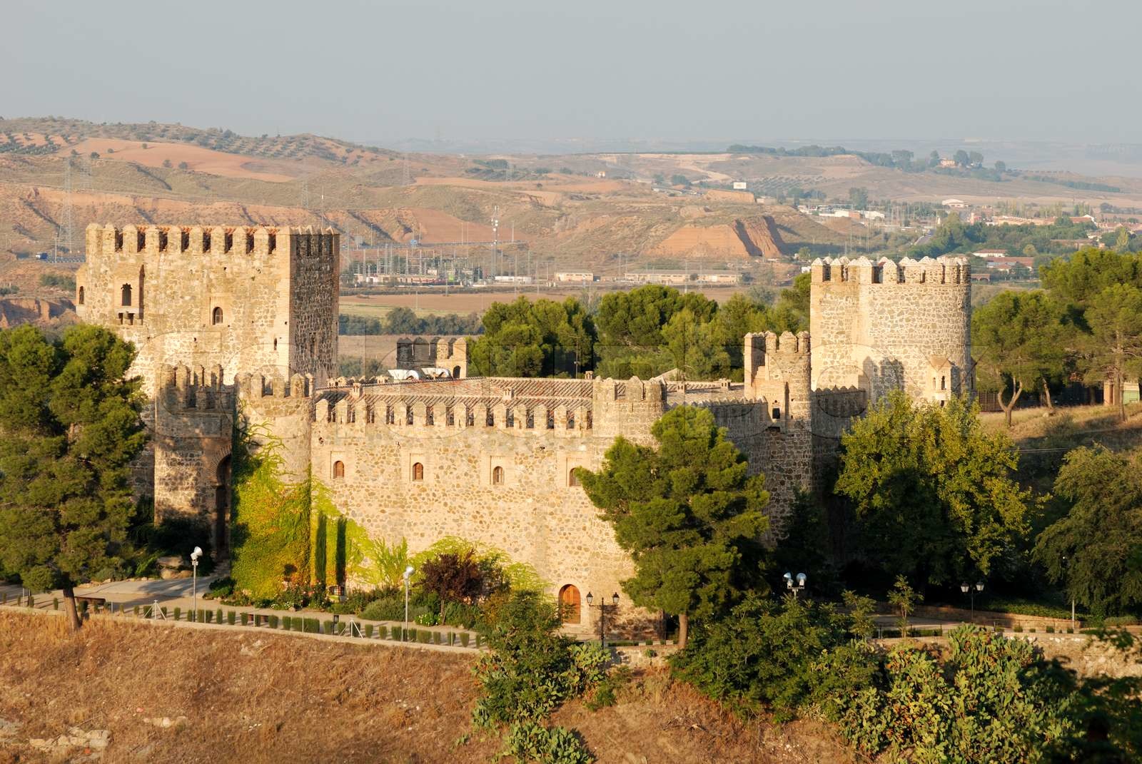 Medieval castle in Toledo, Spain | Stock image | Colourbox