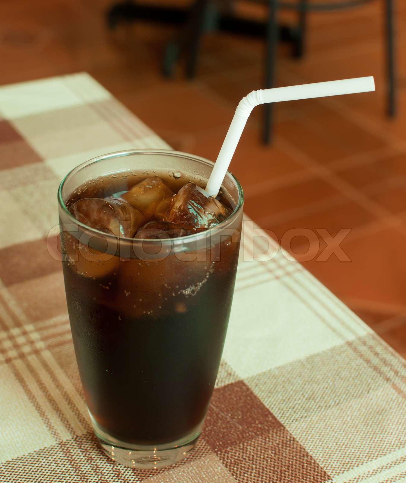 cola with ice | Stock image | Colourbox