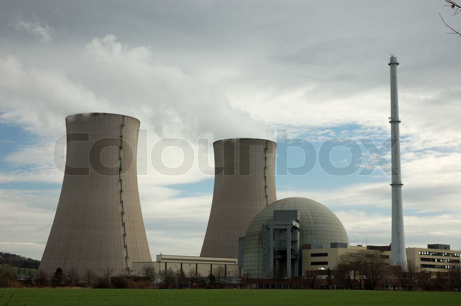 atomic power plant | Stock image | Colourbox