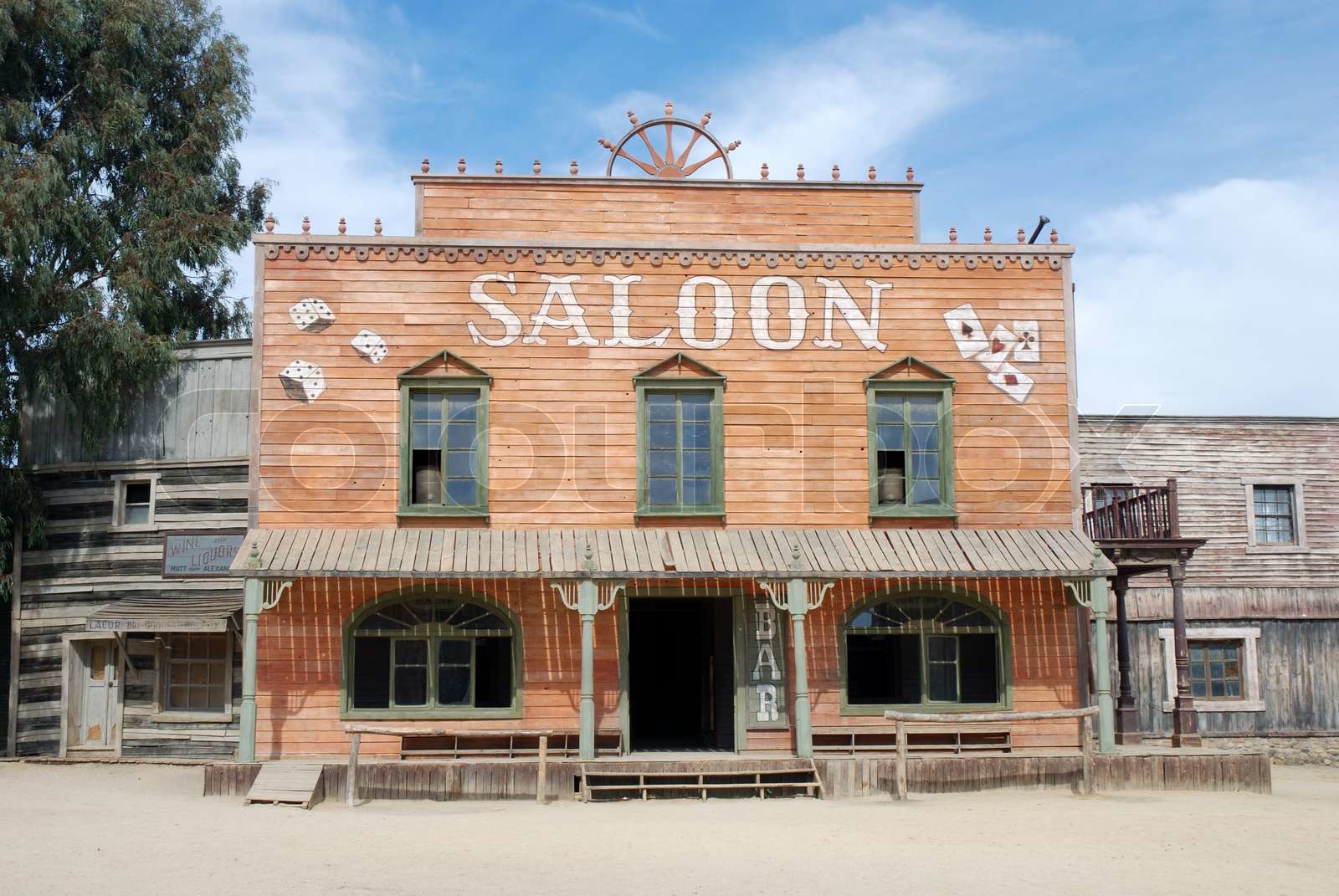 Saloon In An Old American Western Town Stock Image Colourbox Saloon In An Old American Western Town Stock Image Colourbox