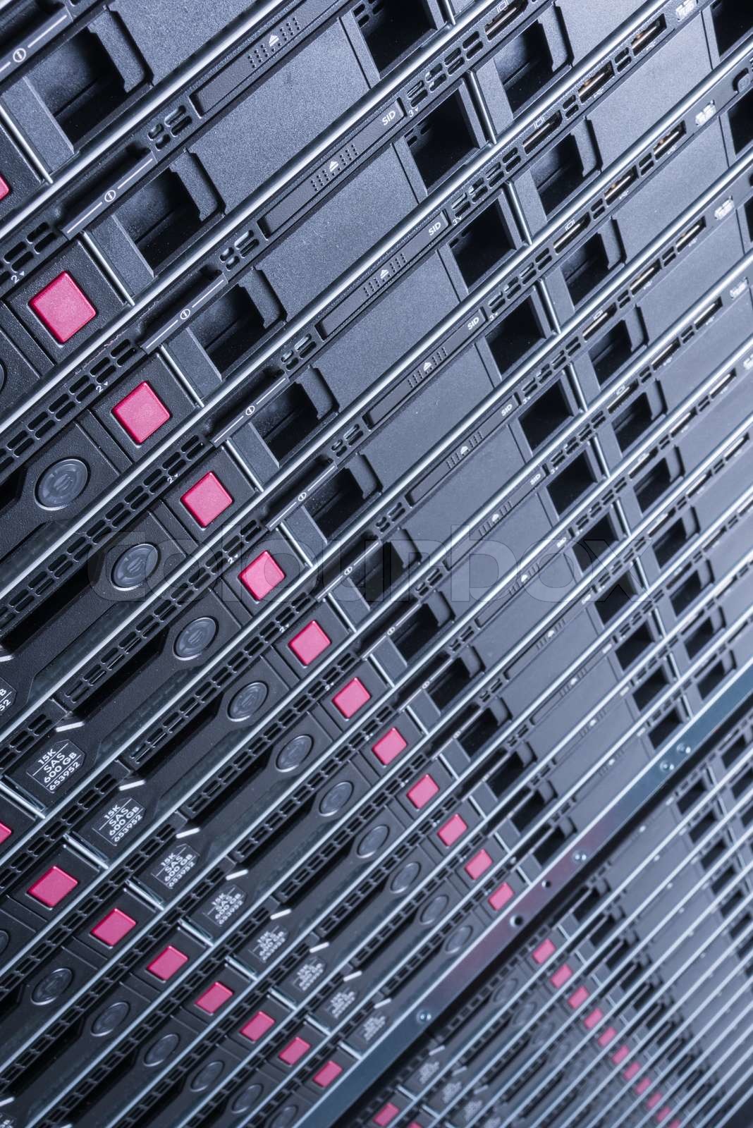 Rechenzentrum | Stock Bild | Colourbox