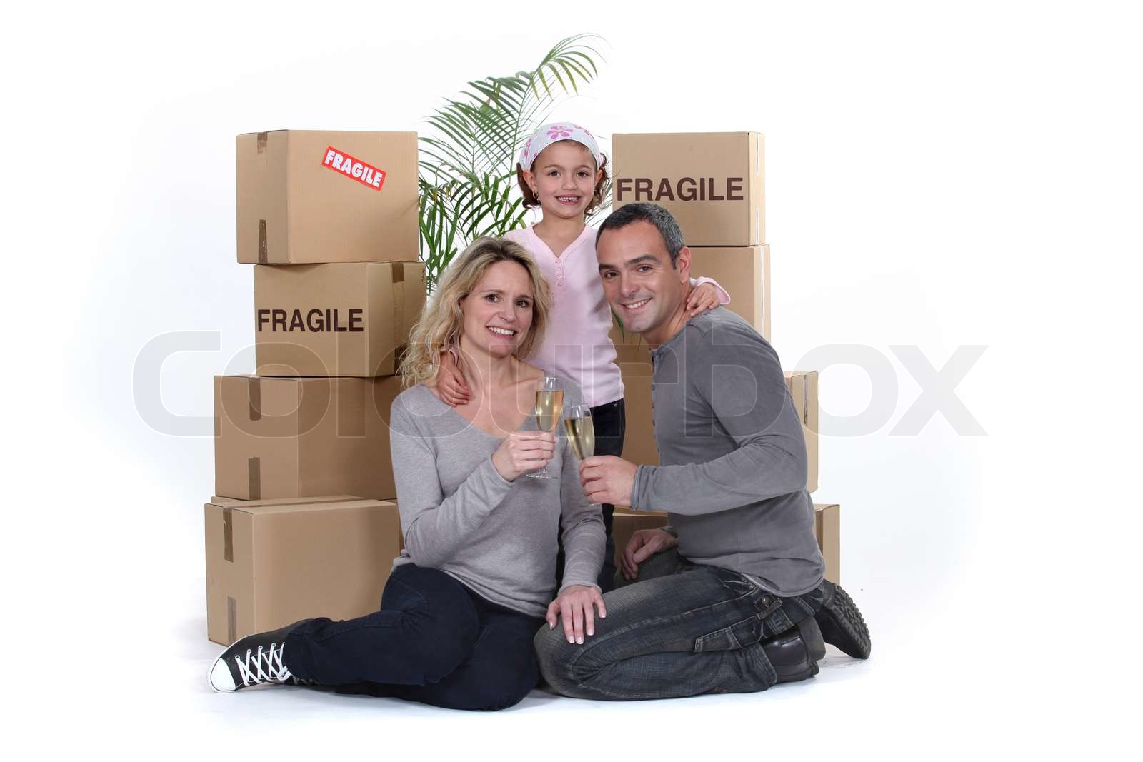 Umzug | Stock Bild | Colourbox