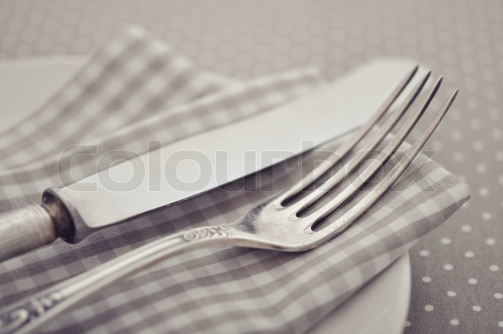 Besteck | Stock Bild | Colourbox