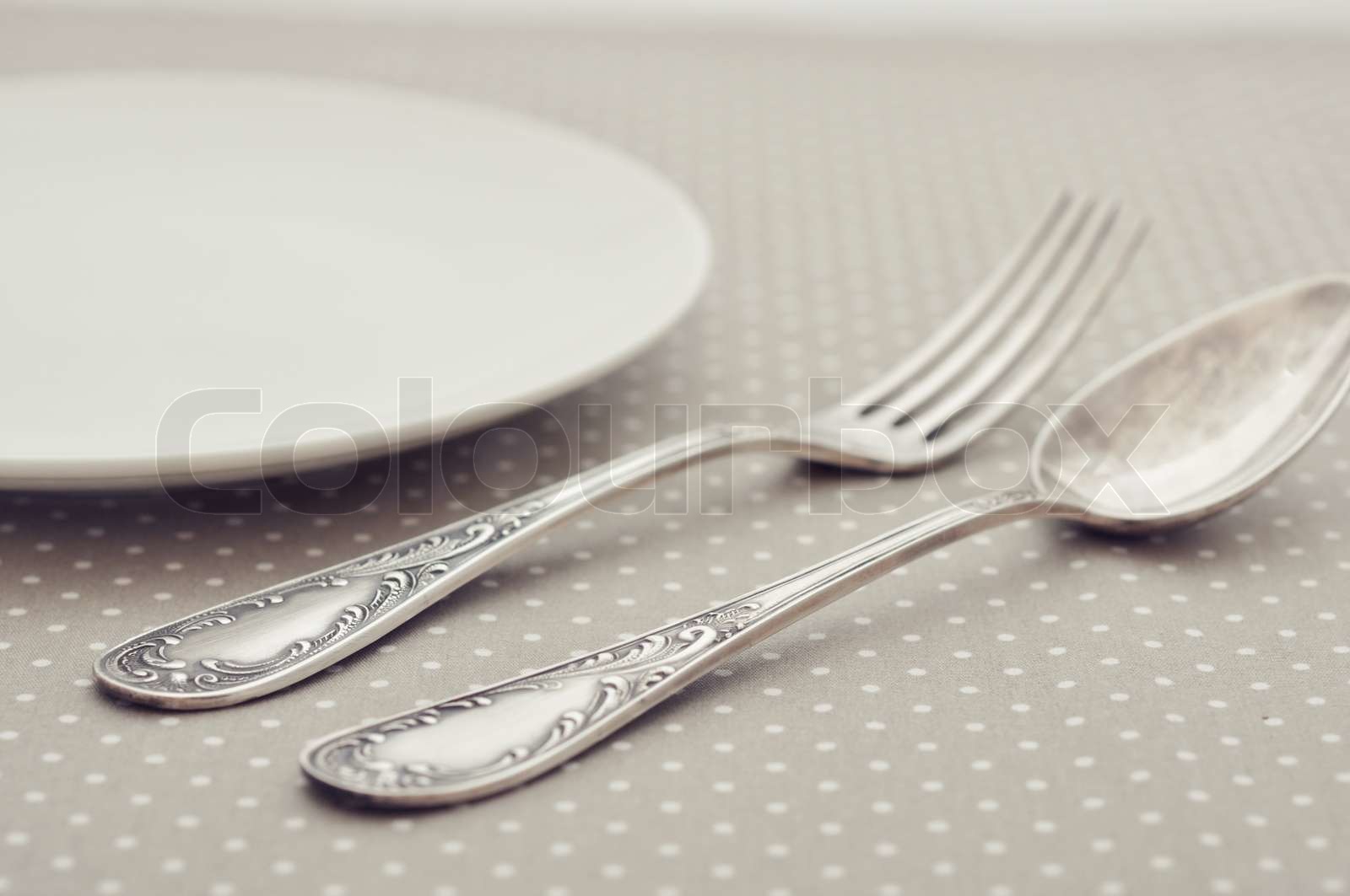 Besteck | Stock Bild | Colourbox