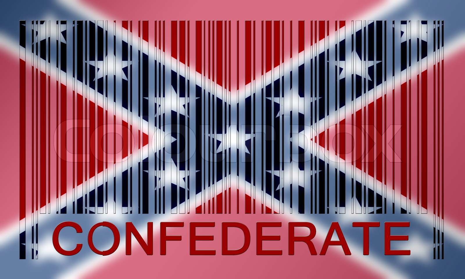 Barcode flag | Stock image | Colourbox