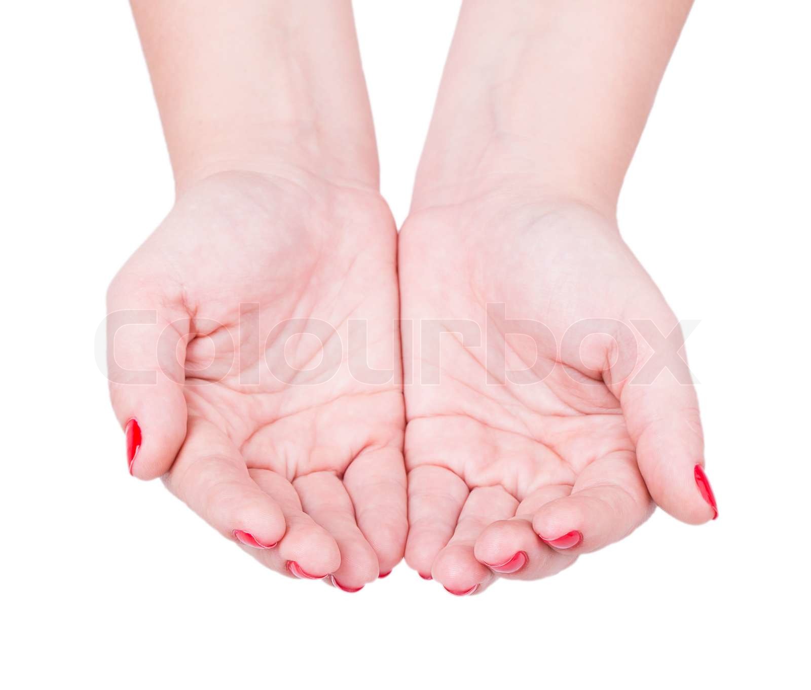 Hand zu geben, | Stock Bild | Colourbox