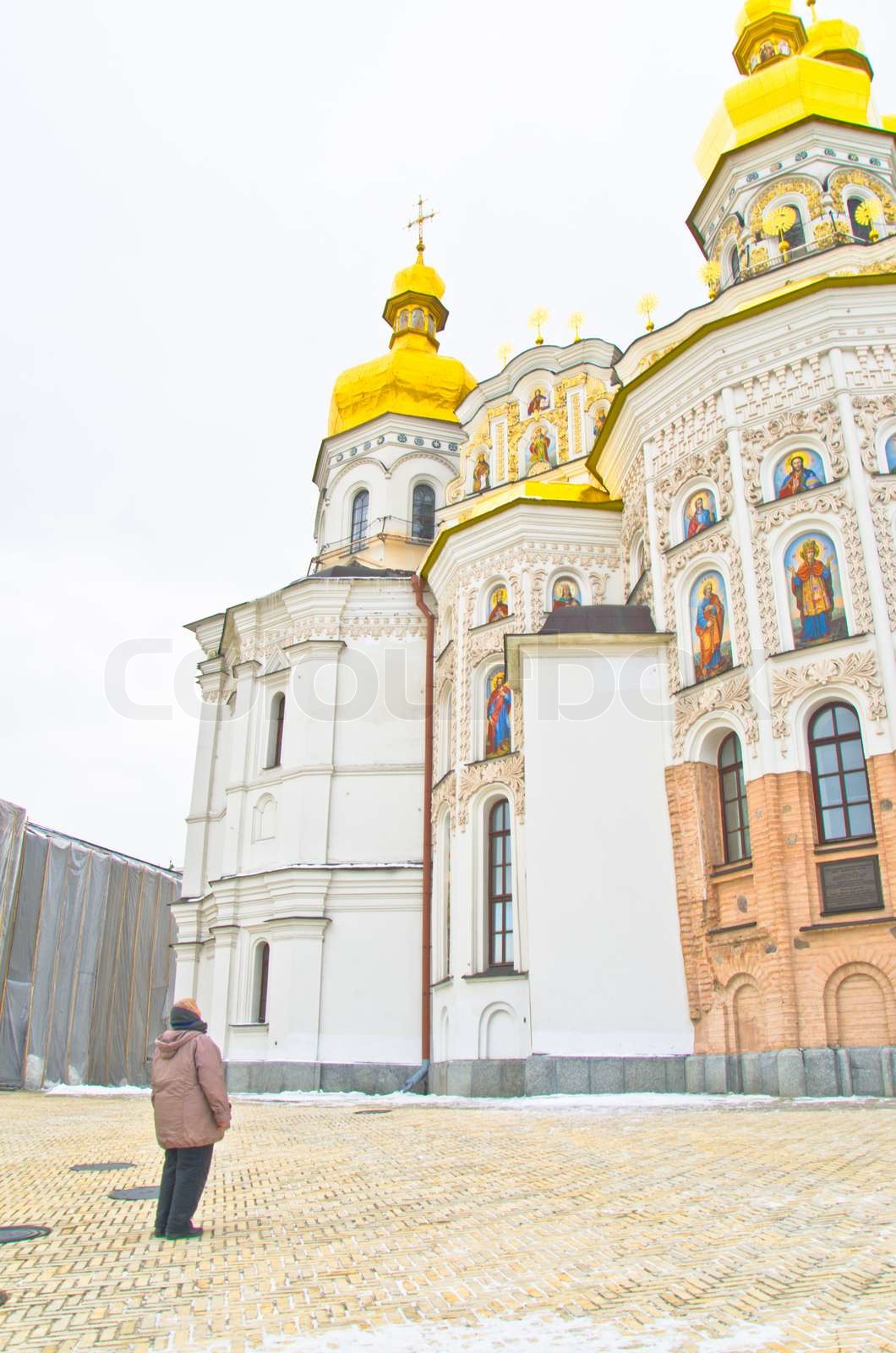 Famous Pechersk Lavra Monastery in Kiev, Ukraine | Stock image | Colourbox