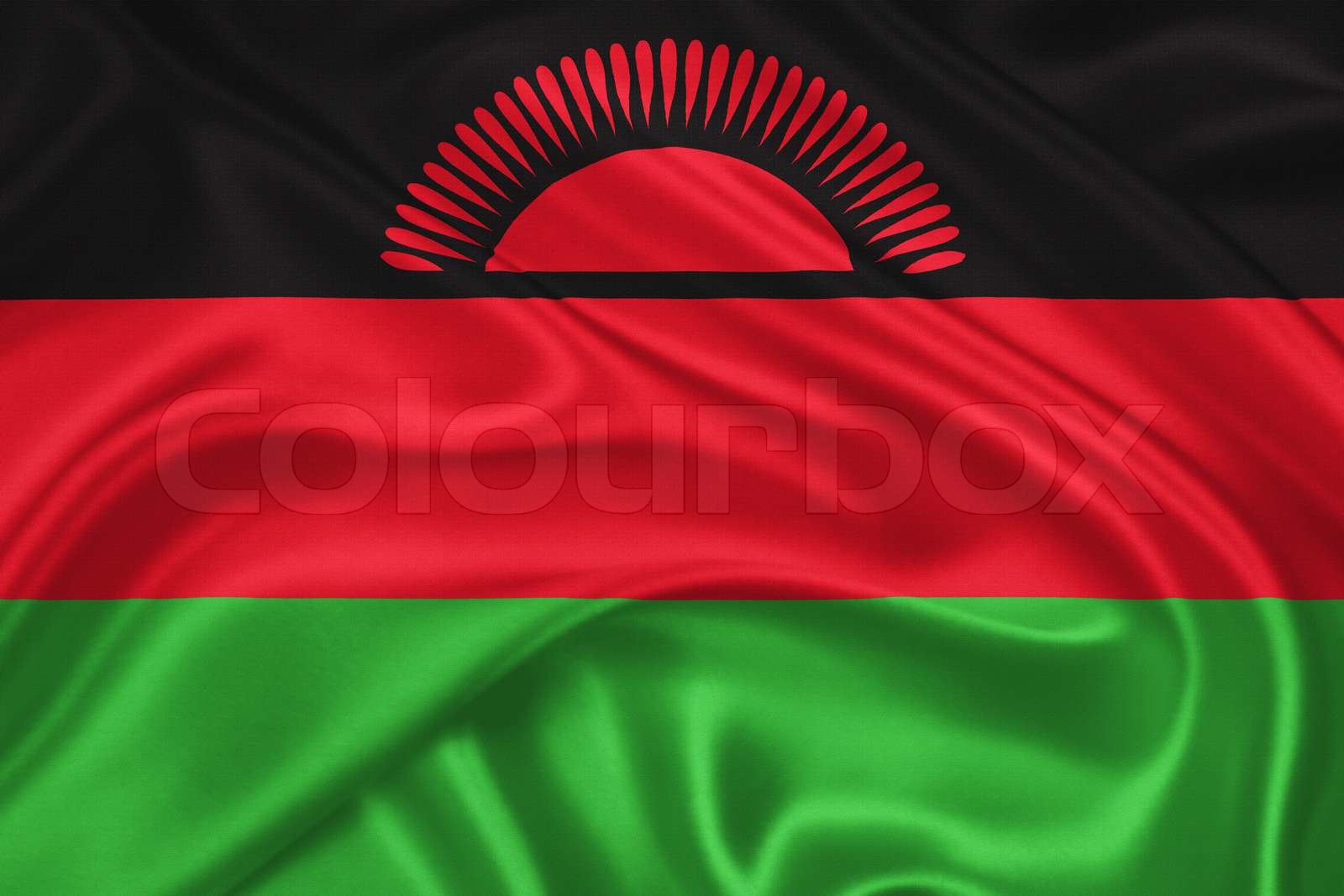 flag of Malawi | Stock image | Colourbox