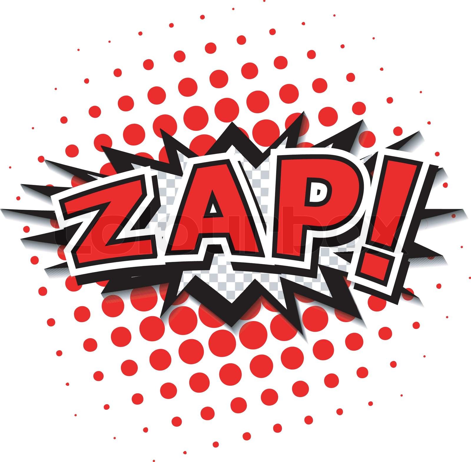 Zap! | Stock-Vektor | Colourbox