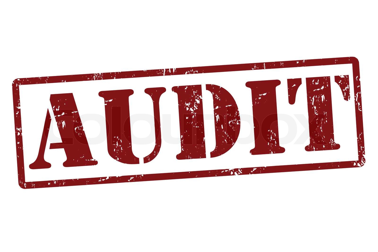 Audit stamp | Stock vector | Colourbox