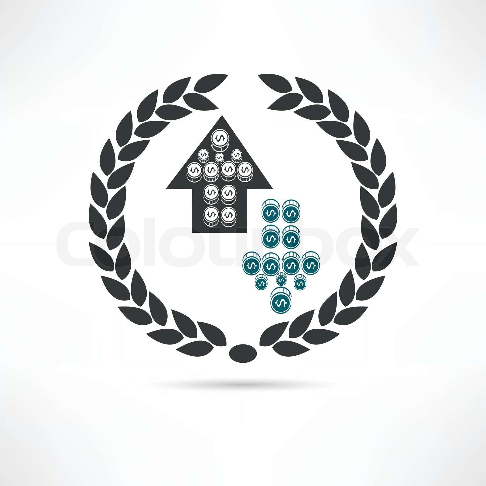 business ikon | Stock vektor | Colourbox