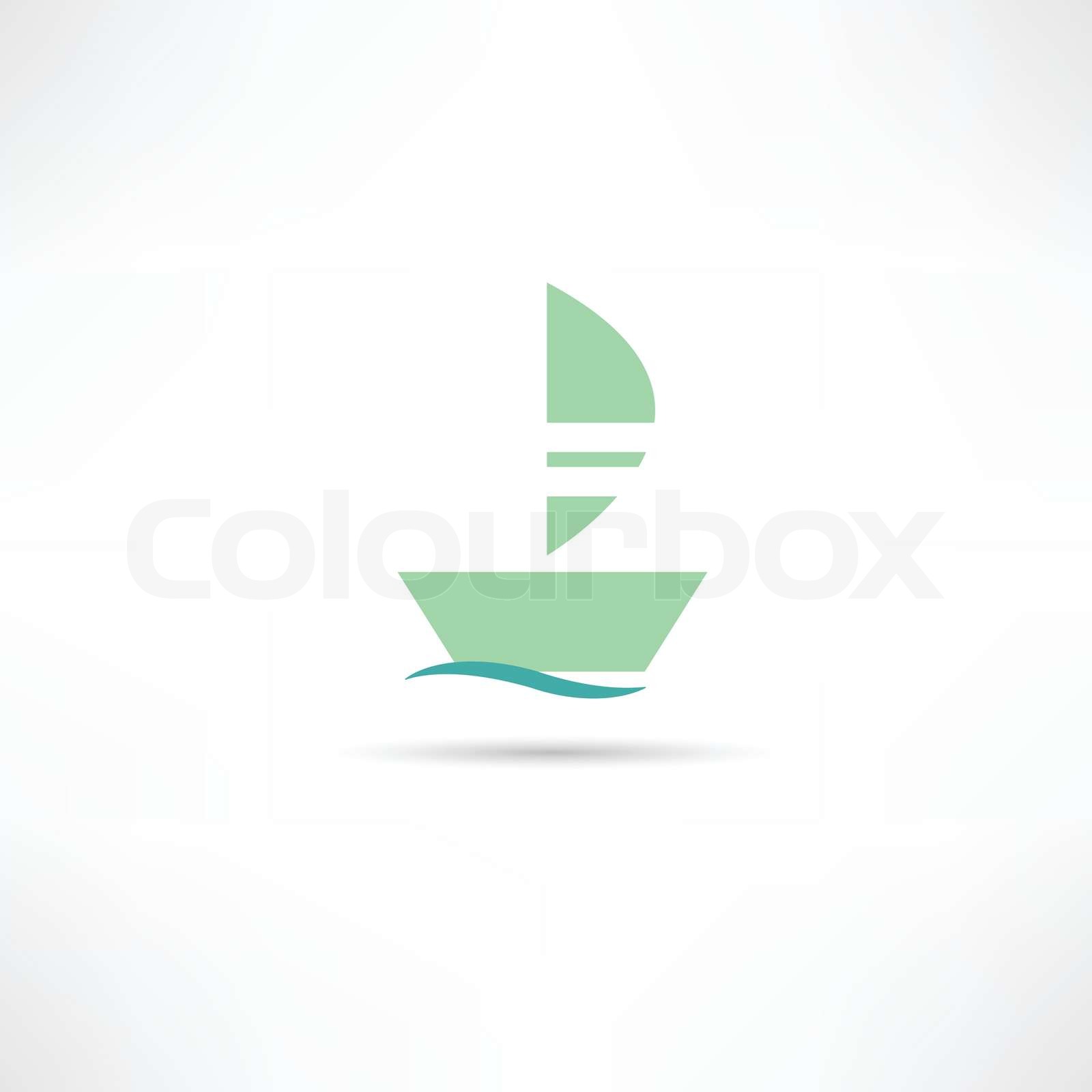 sailfish icon | Stock vector | Colourbox