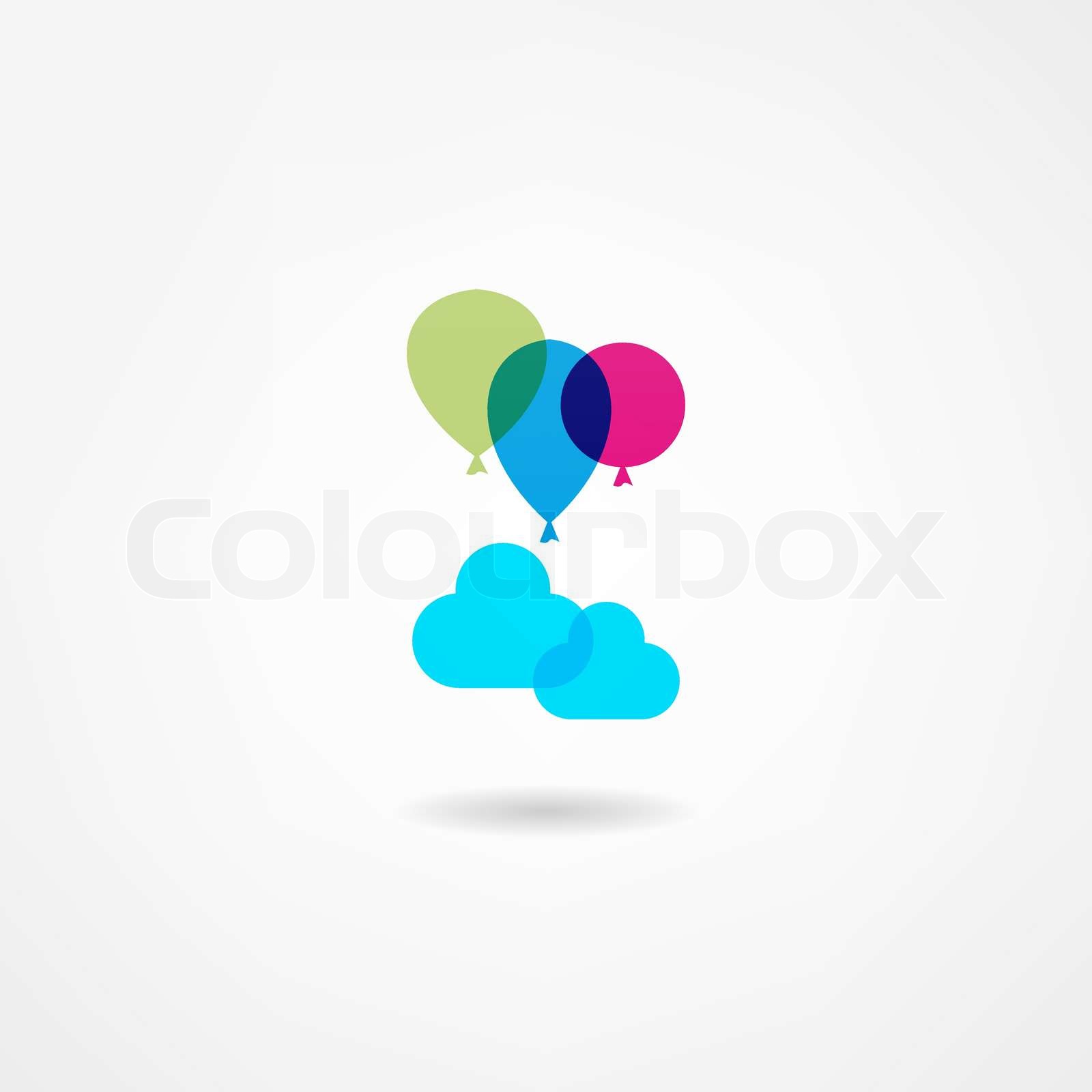 Ballon-Symbol | Stock-Vektor | Colourbox