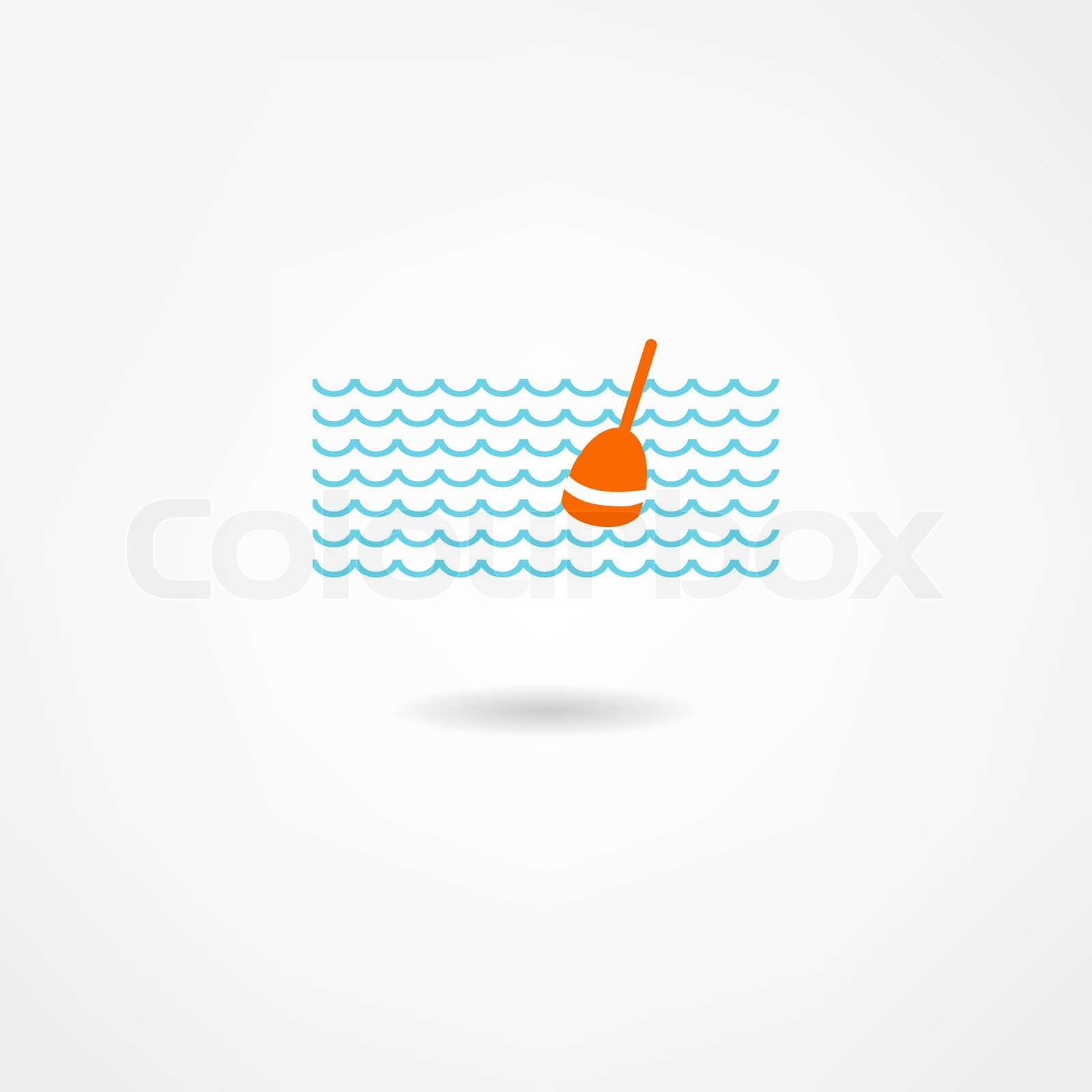 fisk ikon | Stock vektor | Colourbox