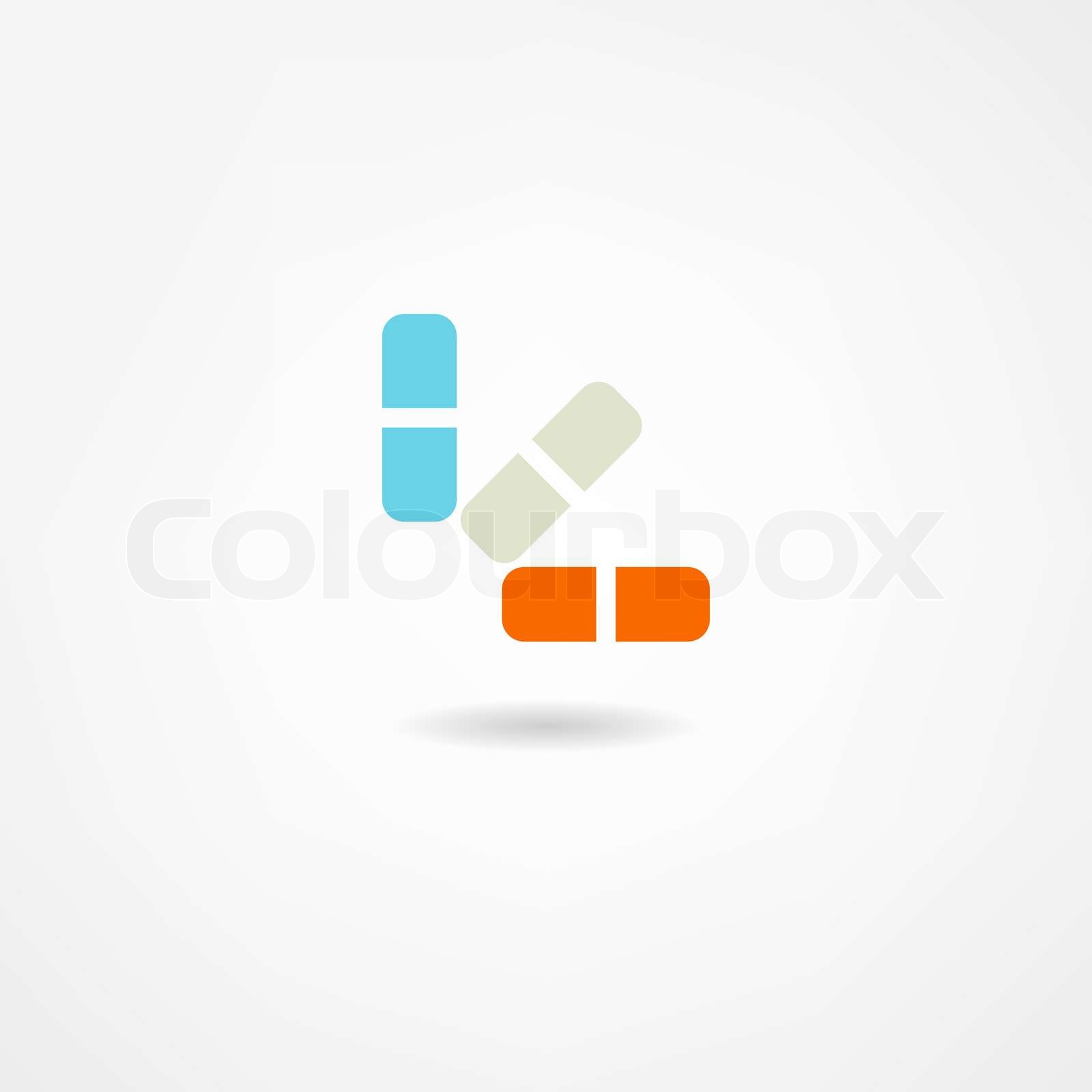 medicament icon | Stock vector | Colourbox