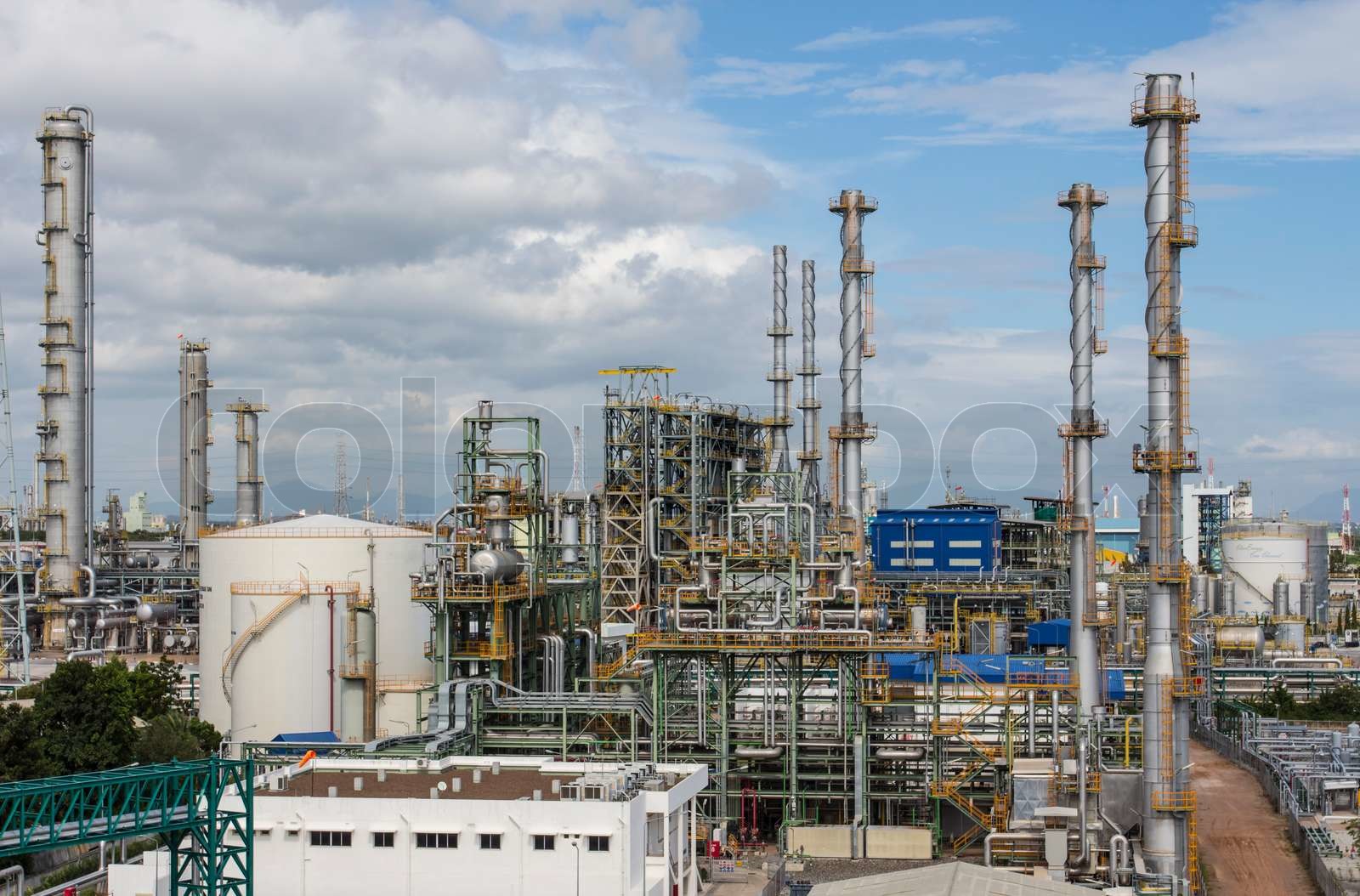 Power and Utility Factory | Stock image | Colourbox