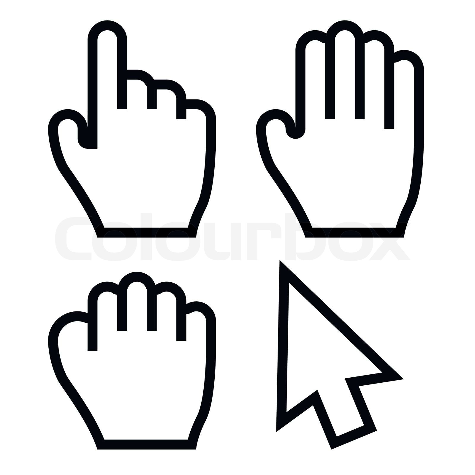 Hand Grab Cursor