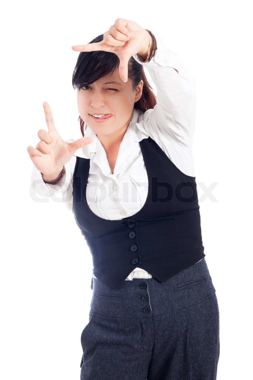 Woman imagination | Stock image | Colourbox